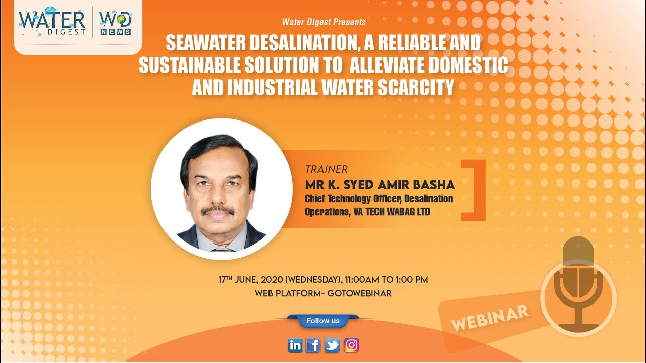 Seawater Desalination | Water Digest Training Program - YouTube