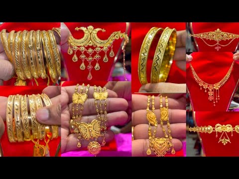 🌺 পুজোর নতুন Noya / Bala / Churi Design 👉 The Janapriya Jewellers Tjj ...