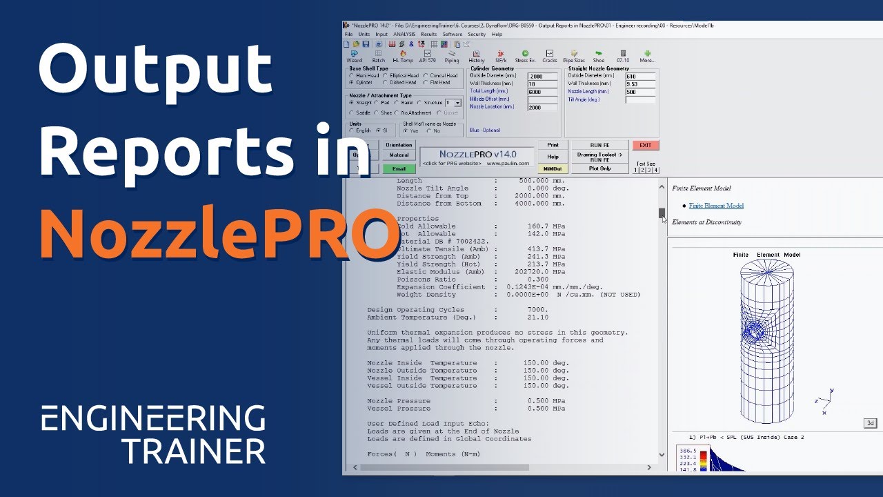 Output Reports in NozzlePRO - YouTube