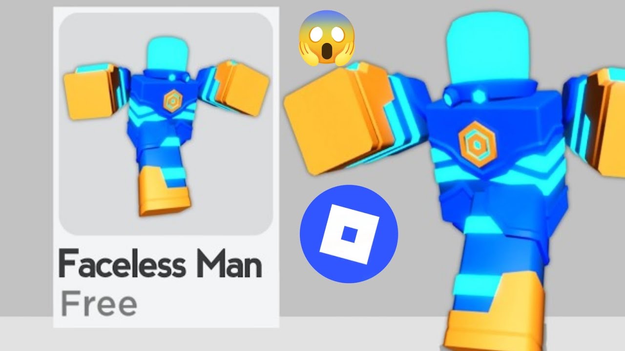 How To Get Free Faceless Man 😱 on Roblox || Free Faceless ma on Roblox ...