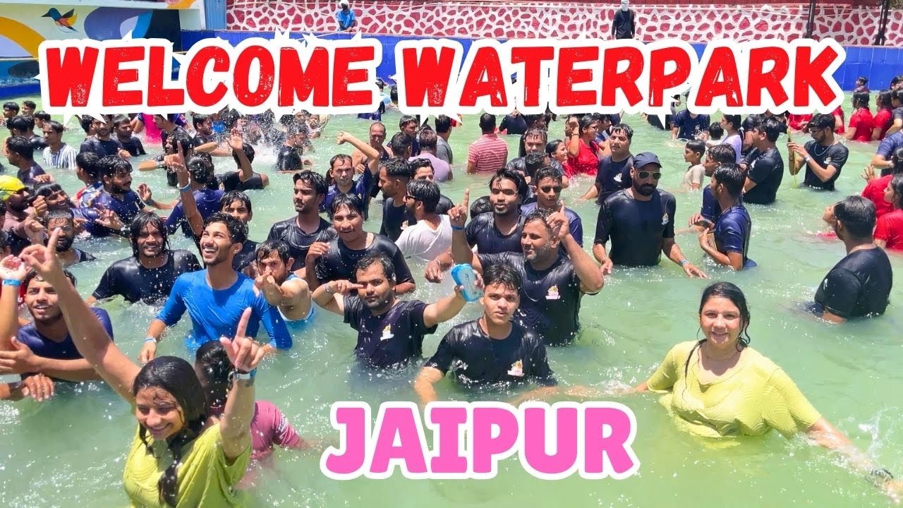 Welcome Waterpark Jaipur 🏊‍♂️ | Day Outing in Jaipur | Wave Pool in ...