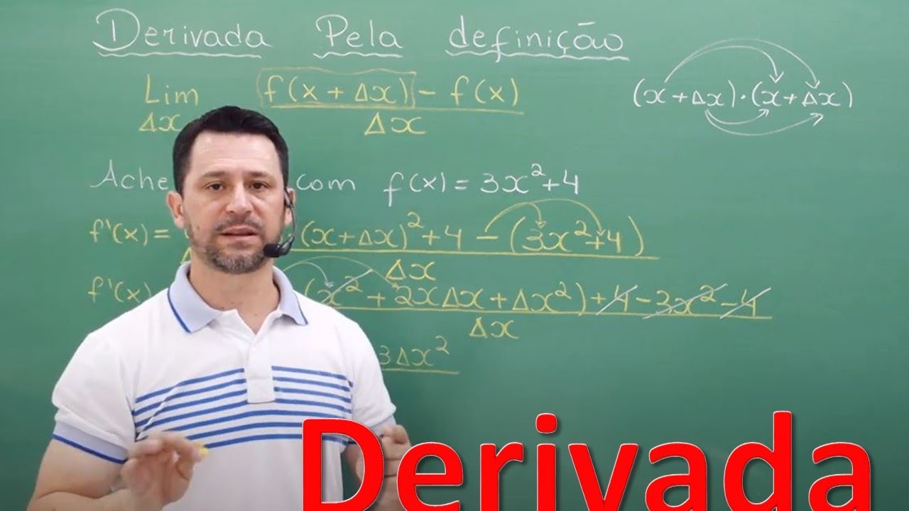 Derivada pela definição. Como derivar uma função usando a definição de ...