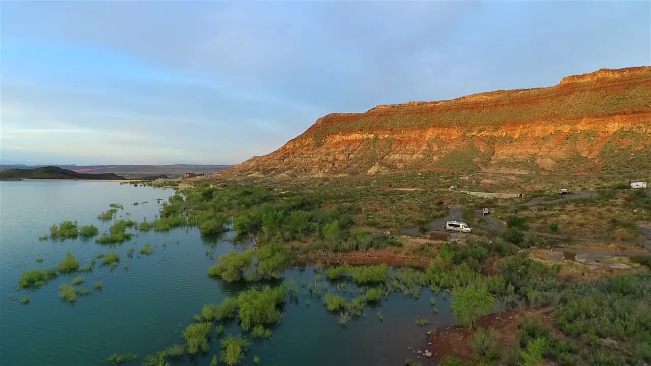 Quail Creek Reservoir State Park, Utah - YouTube