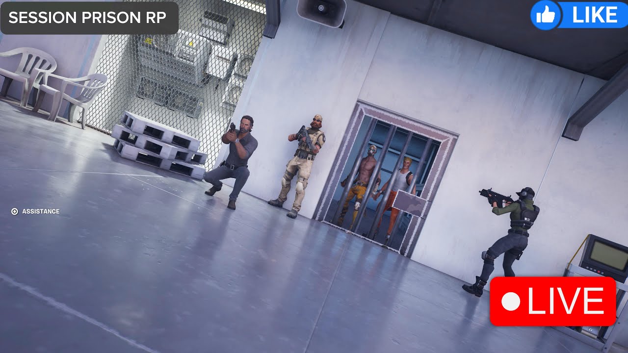 🔴 LIVE FORTNITE : 🚧 Prison Rp - YouTube