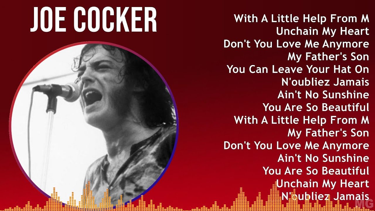 Joe Cocker 2024 MIX Greatest Hits - With A Little Help From My Friends ...