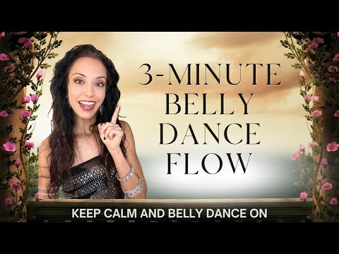 Keep Calm and Belly Dance On – Deine 3-minütige Bauchtanz-Flow-Pause 🧘‍♀️