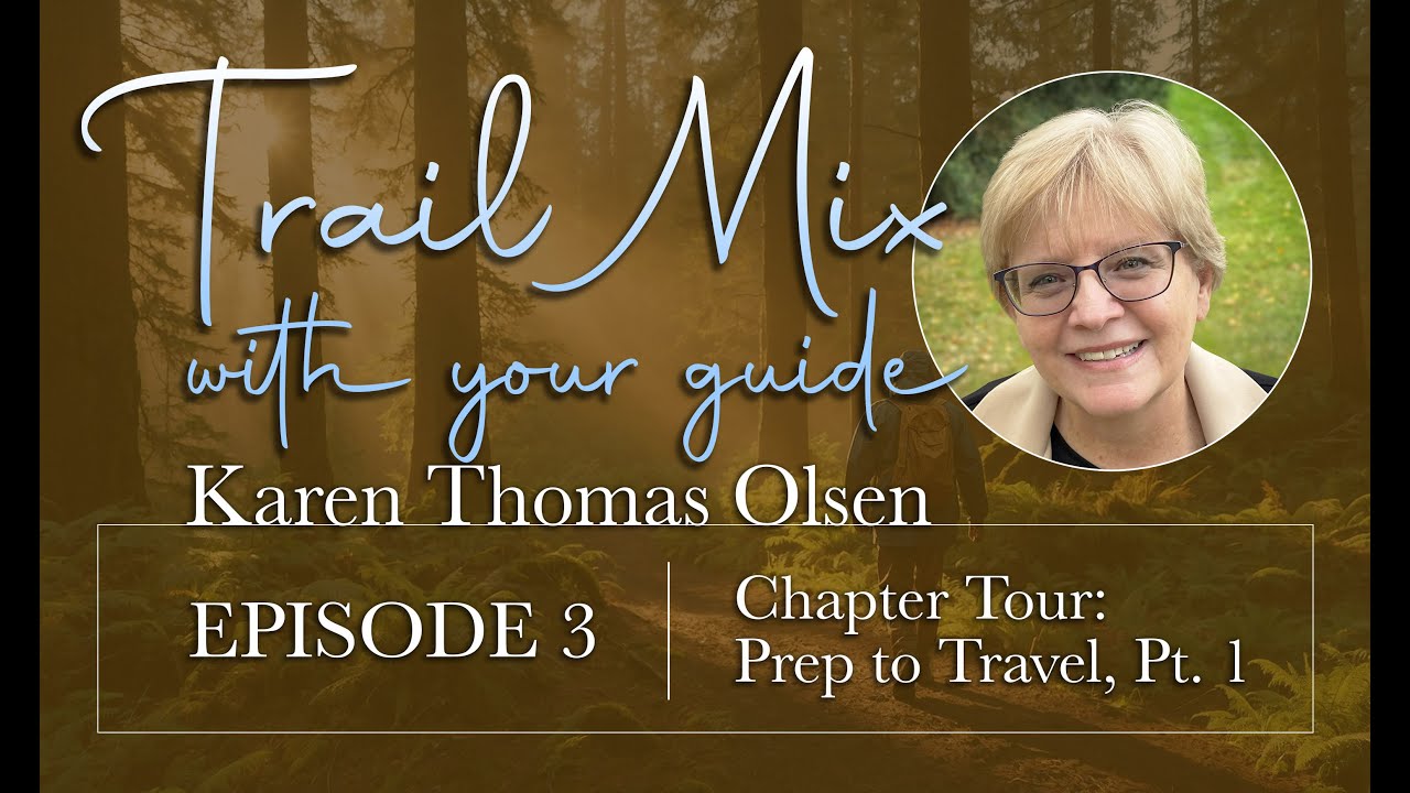 Chapter Tour with the author: Episode 3: Prep to Travel, part 1. - YouTube