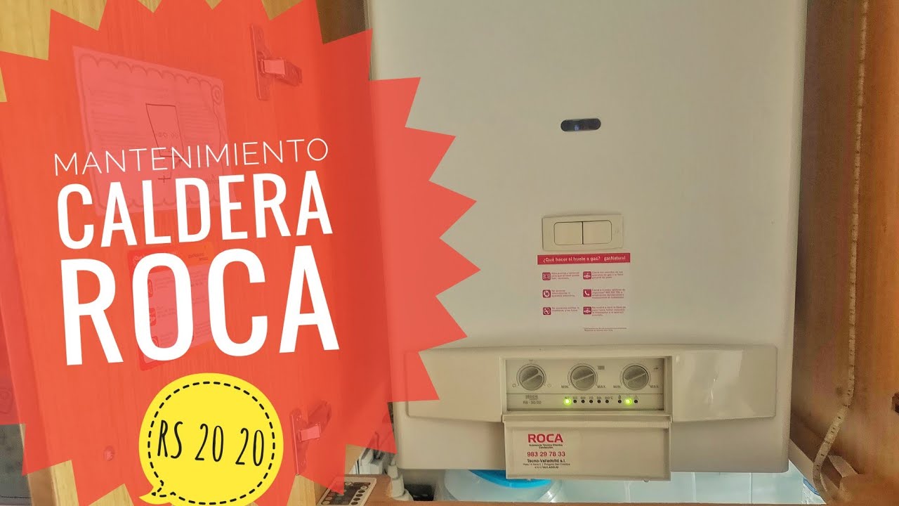 tutorial MANTENIMIENTO CALDERA DE GAS ROCA - YouTube