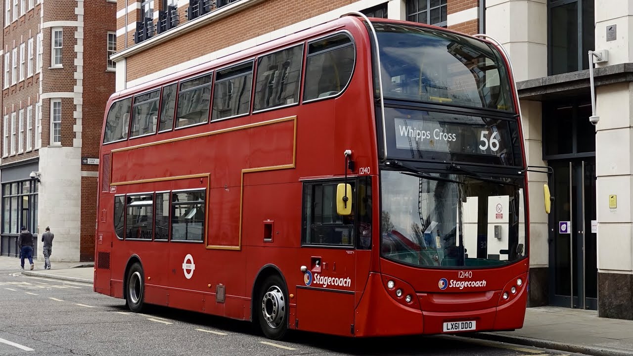London Bus Route 56 Whipps Cross to Bart's Hospital - Subtitles - YouTube