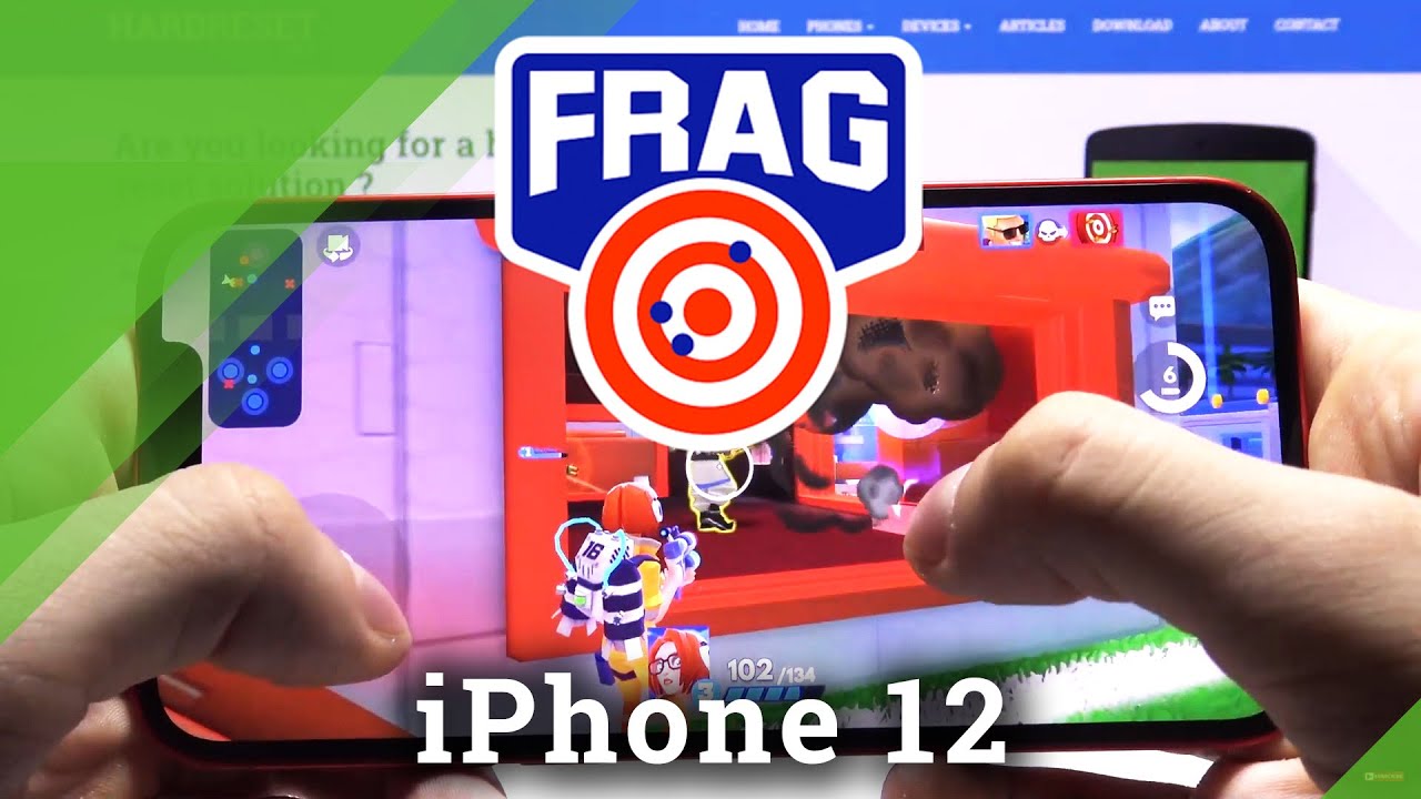 FRAG Pro Shooter Performance Test on iPhone 12 – Gameplay | FPS ...