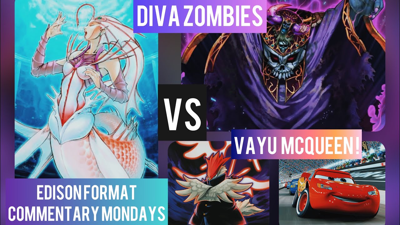 EDISON FORMAT (Commentary Monday) - Diva Zombies vs Vayu Turbo - YouTube