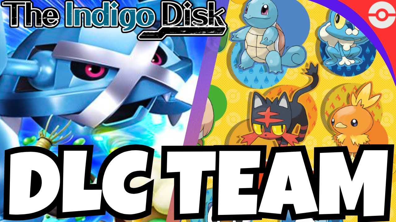 My Indigo Disk Pokemon Team Revealed! - YouTube