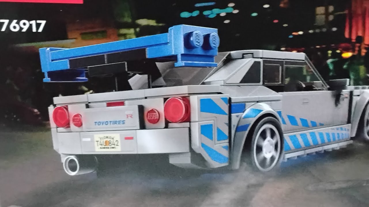NISSAN GT-R (R34) LEGO Car - YouTube