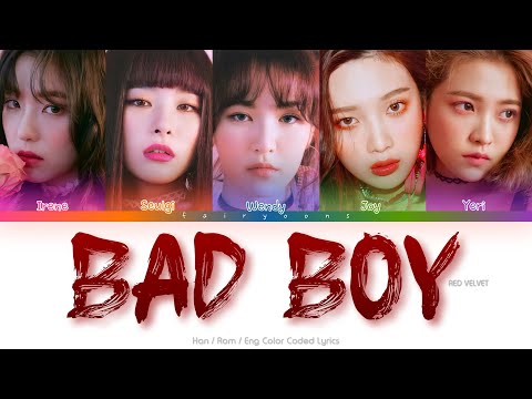 Red Velvet (레드벨벳) Bad Boy Color Coded Lyrics (Han/Rom/Eng)