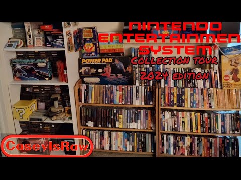 Nintendo NES Games Collection Tour 2024 Edition - YouTube