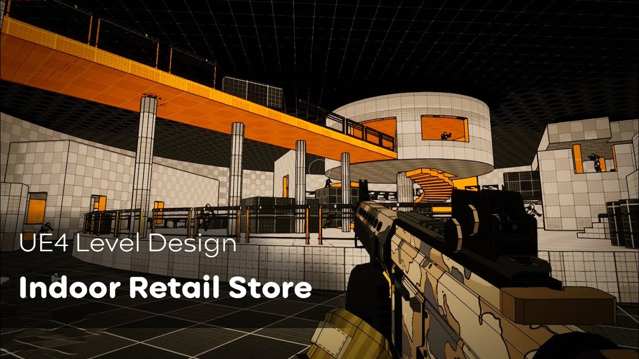 Military Base Center (UE4 level design) - YouTube