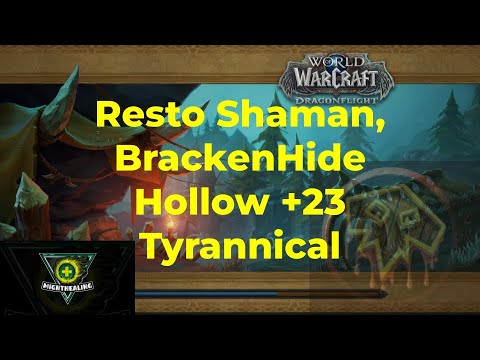 Resto Shaman BrackenHide Hollow +23 Tyrannical INCORPOREAL SPITEFUL ...