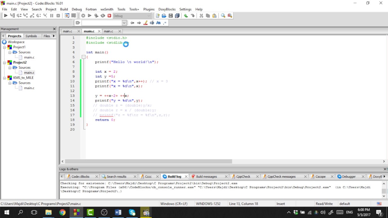 11 post and pre increment - YouTube