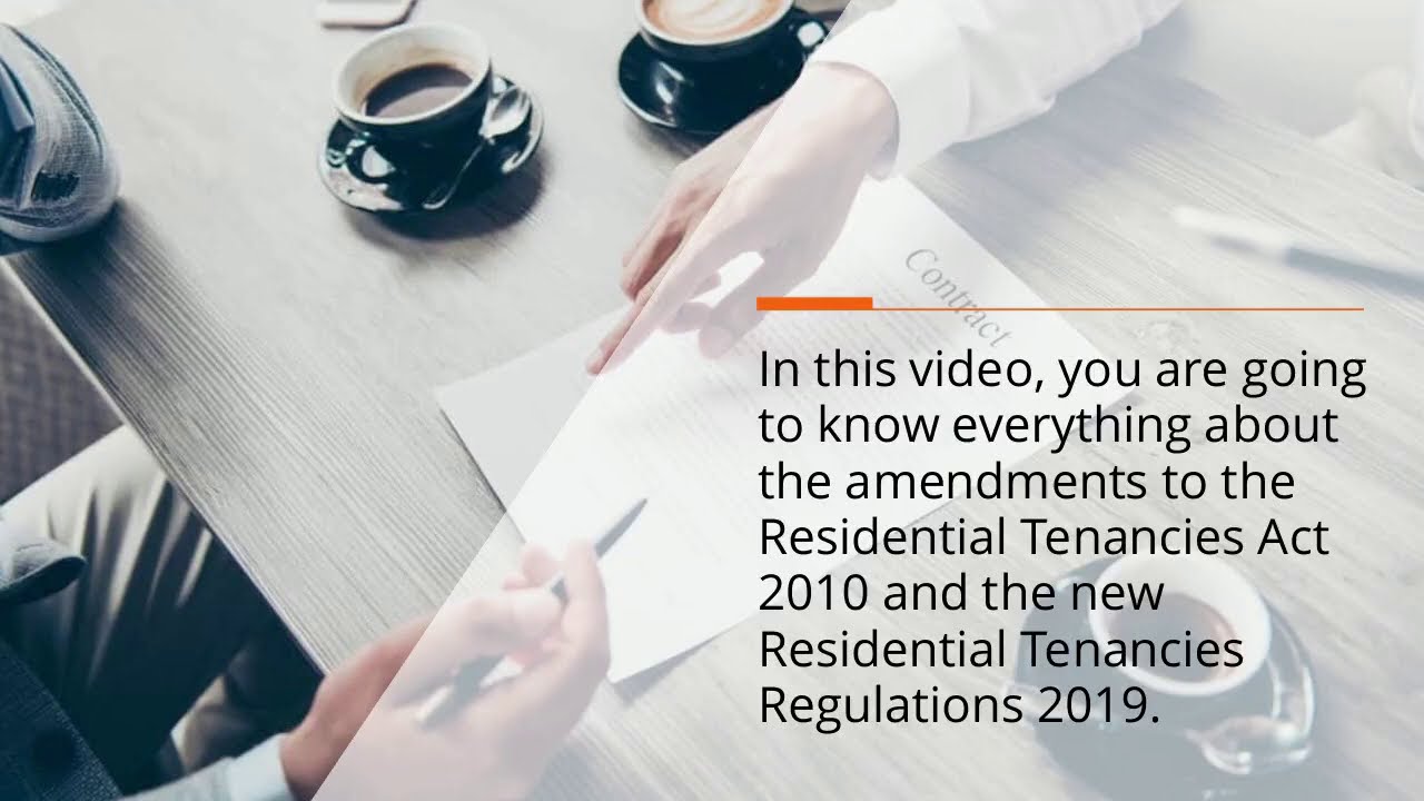 Changes to the Residential Tenancy Laws in Sydney - YouTube