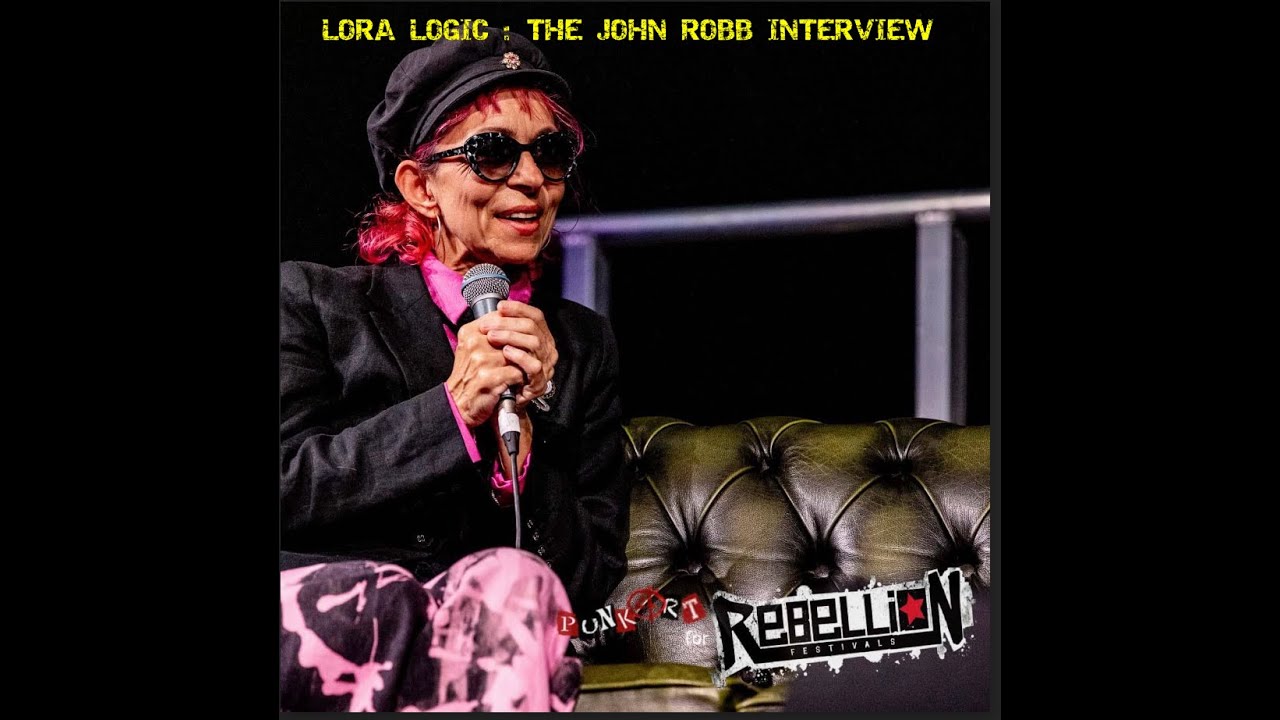 Lora Logic : The John Robb interview (live at Rebellion festival 2024 ...