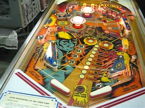 Gottlieb Close Encounters Pinball - YouTube