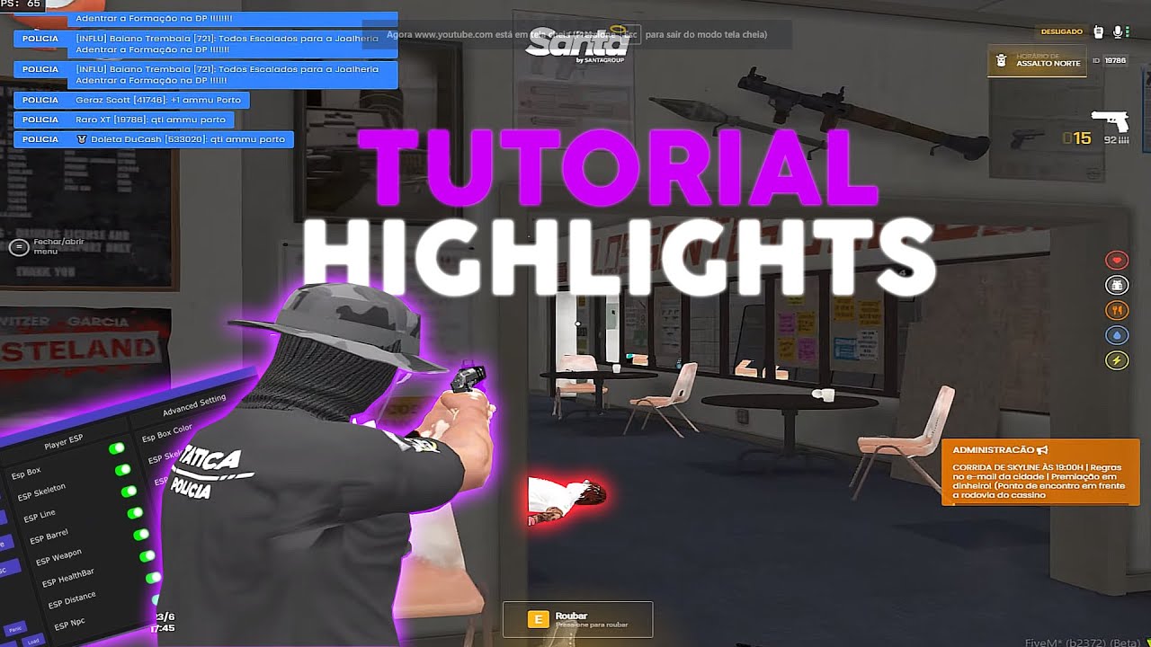 FIVEM: COMO FAZER UMA THUMB PARA SEU HIGHLIGHT FIVEM (PHOTO SHOP) - YouTube