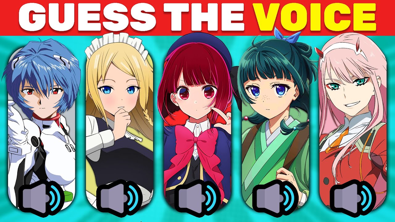 TRY TO GUESS THE ANIME CHARACTER VOICES 🗣️🔊 | ANIME VOICE QUIZ - YouTube