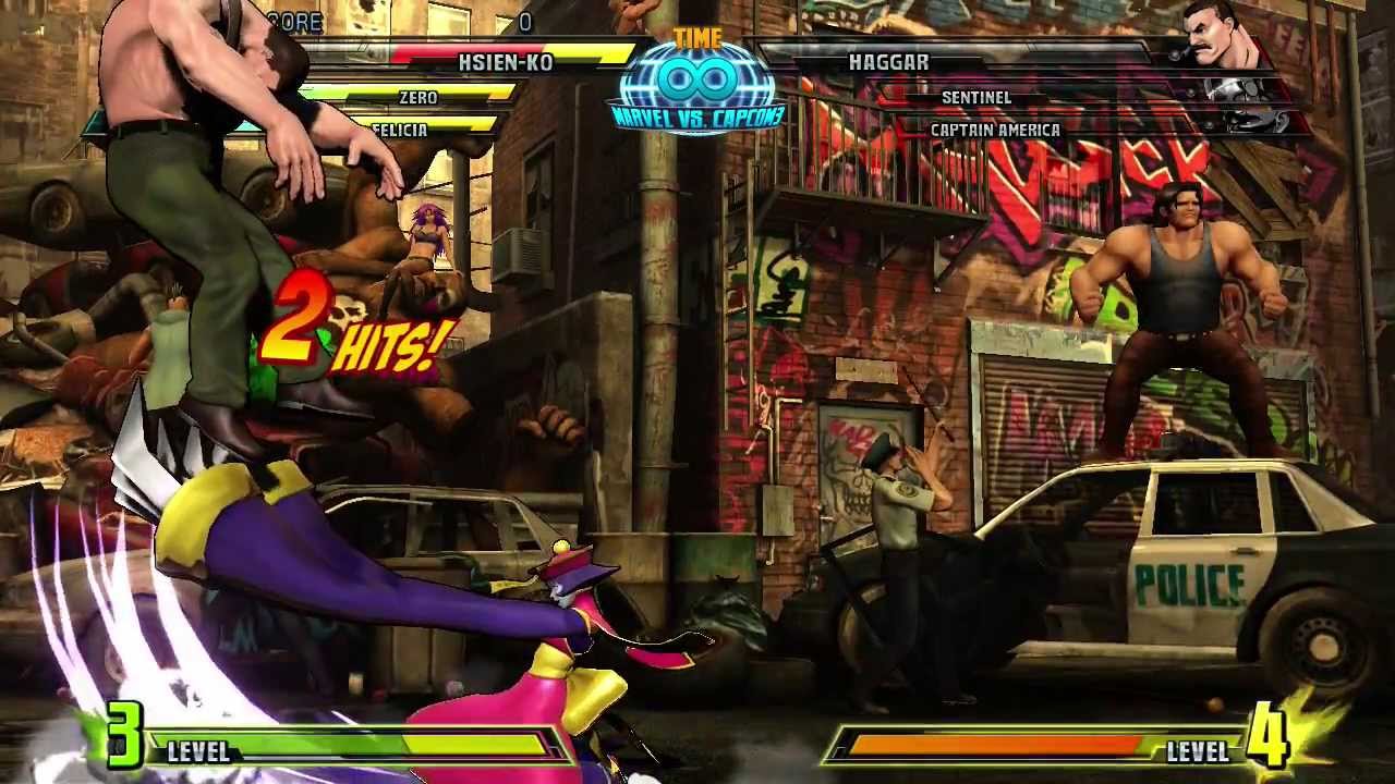 Marvel VS Capcom 3: Arcade Mode With Felicia/Zero/Hsien-ko! (Live ...