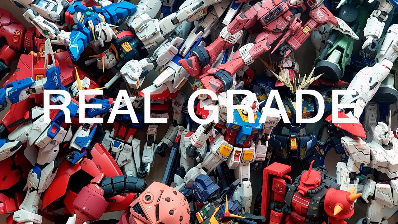 RG Gundam | Collection and Mini Review (Eng Sub) - YouTube
