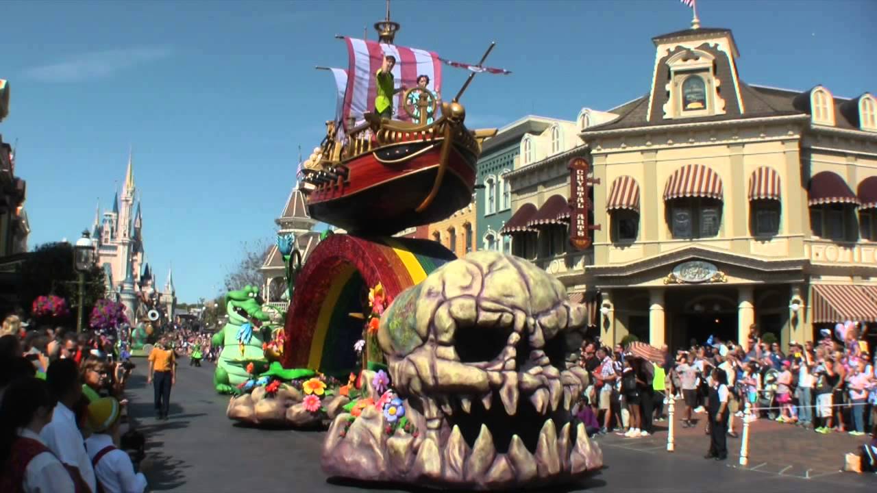 Peter Pan - Festival of Fantasy at the Magic Kingdom (2014) - YouTube