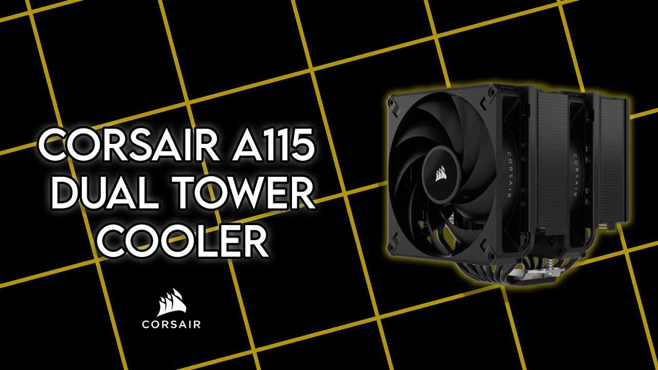 CORSAIR A115 Air Cooler - Unboxing & Review - YouTube