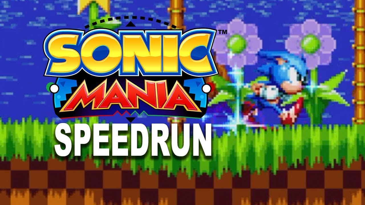 Sonic Mania: world's first speedrun! PS4 Time Attack gameplay - YouTube
