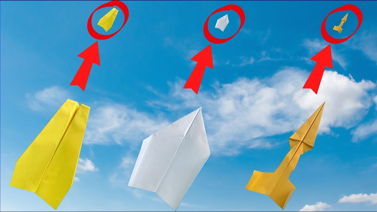 Meilleure Collection d'avions en papier | Comment faire un Avion en ...