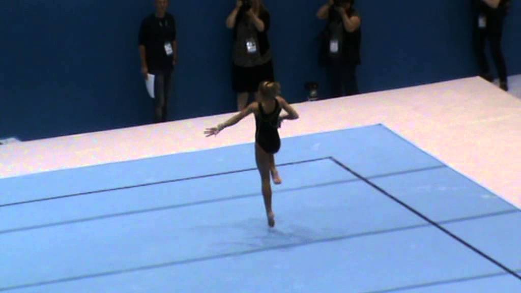 Anna Rodionova (RUS) - 2013 Worlds FX Podium training - YouTube