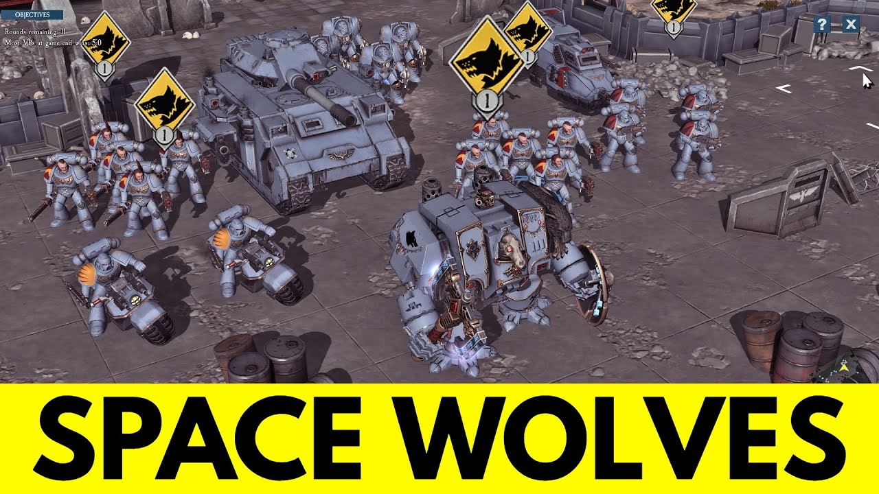 SAVAGE ORKS' SAVAGE ASSAULT! Space Wolves HEROIC DEFENCE IN WARHAMMER ...