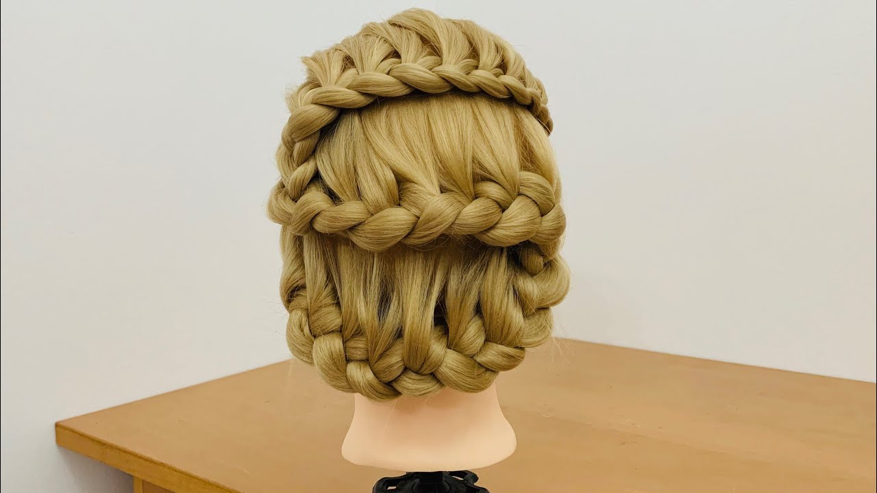 Lace snake braid hairstyle tutorial - YouTube