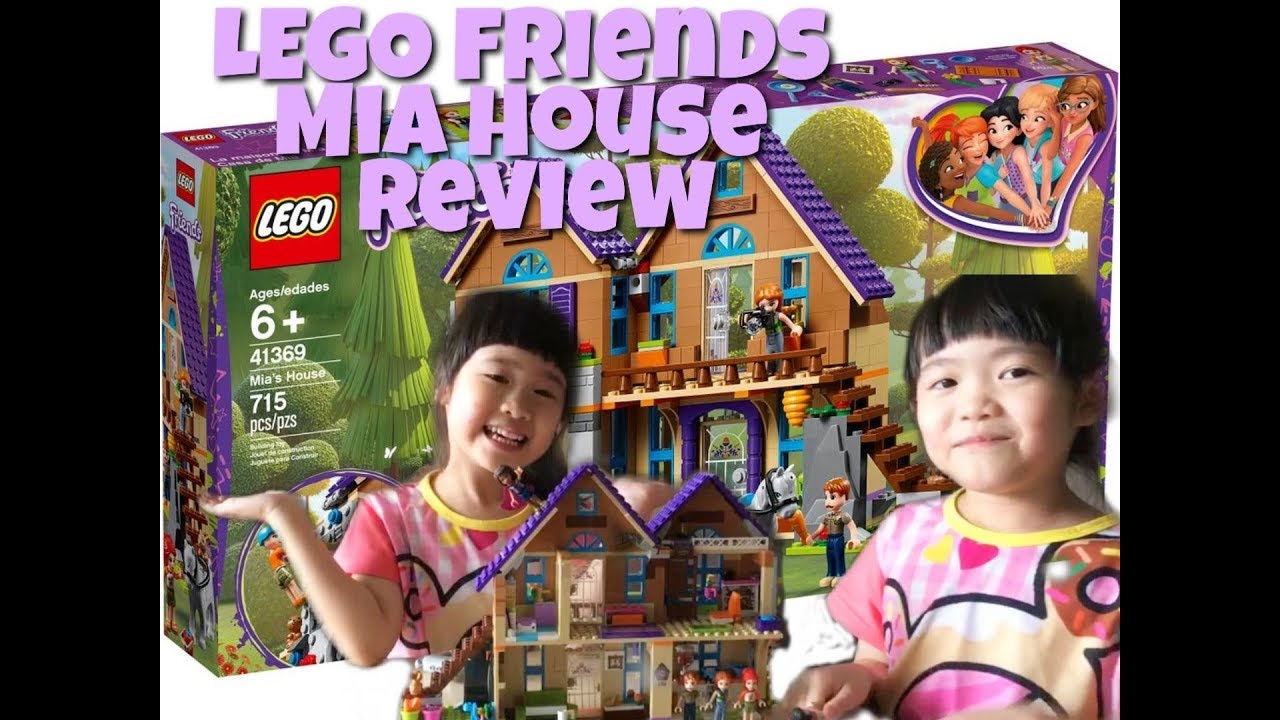 Lego Friends Mia´s House Review 41369 - YouTube