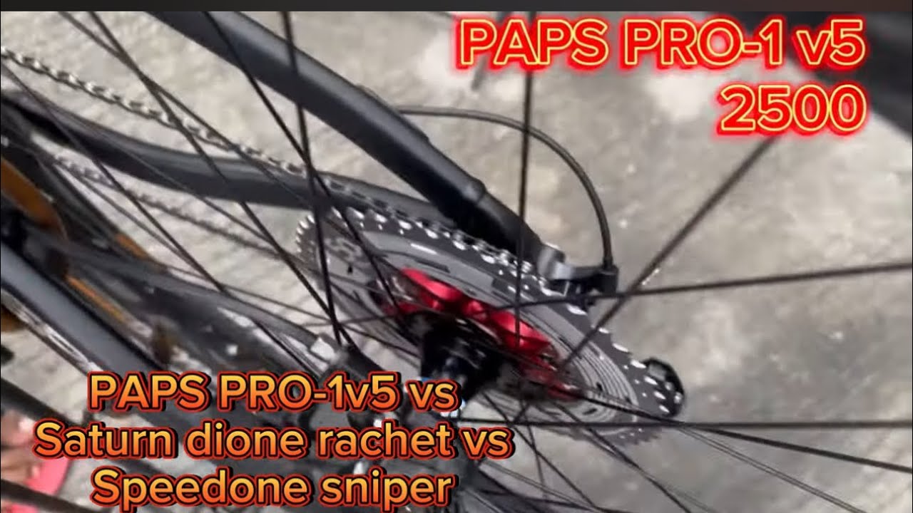 PAPS PRO-1v5 vs speedone sniper rachet type Vs saturn dione rachet type ...