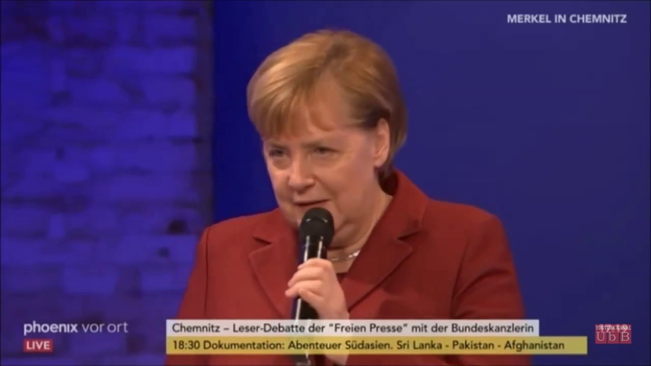 Merkel: „Multikulti ist gescheitert“ und „Wir schaffen das“ (Chemnitz ...