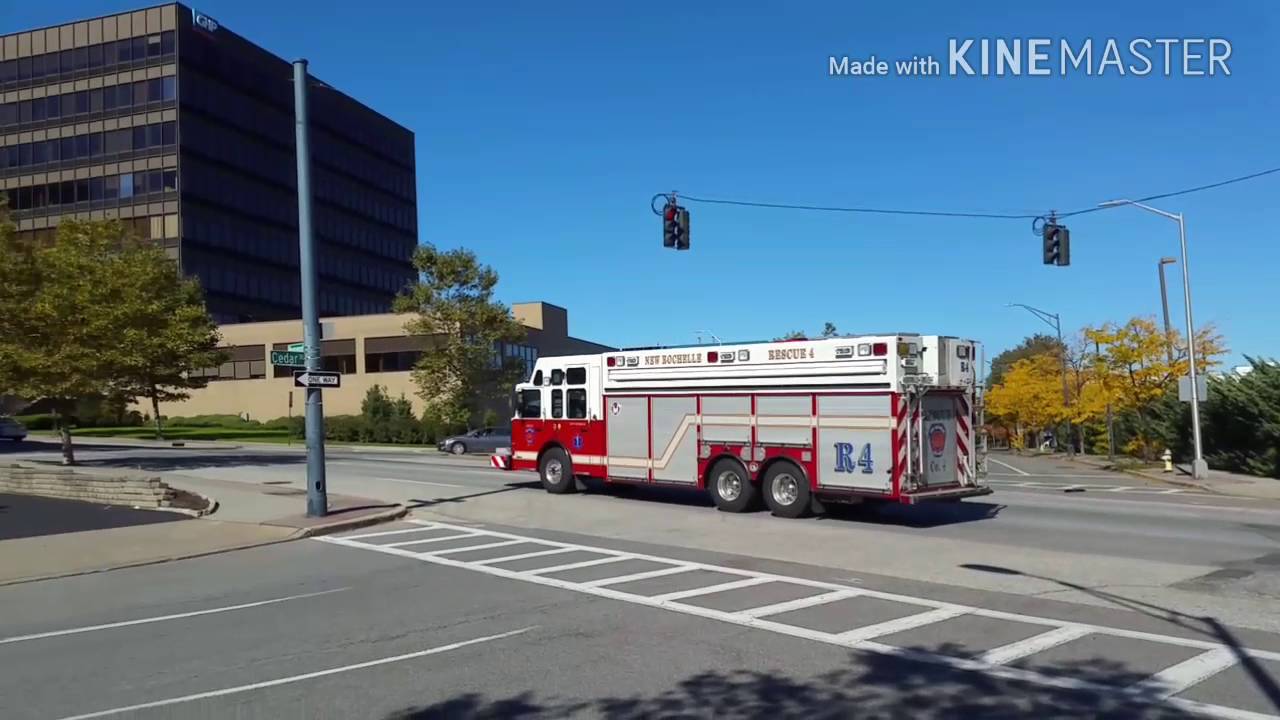 New Rochelle Fire Department Rescue 4 - YouTube