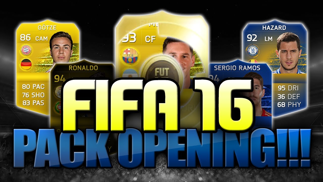 Fifa 16 mega pack opening and all new series - YouTube