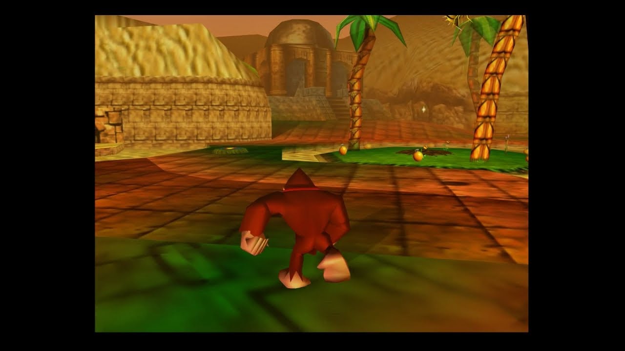 Nintendo 64 - Donkey Kong 64 - Walkthrough Part 2/9 - Angry Aztec ...