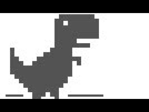 No Internet dinosaur, jumping game - YouTube