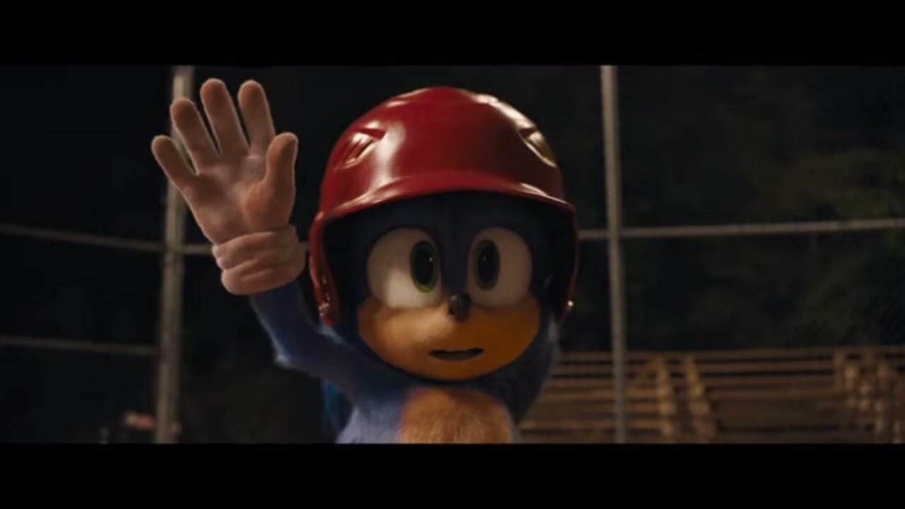 Sonic the hedgehog | baseball scene | - YouTube