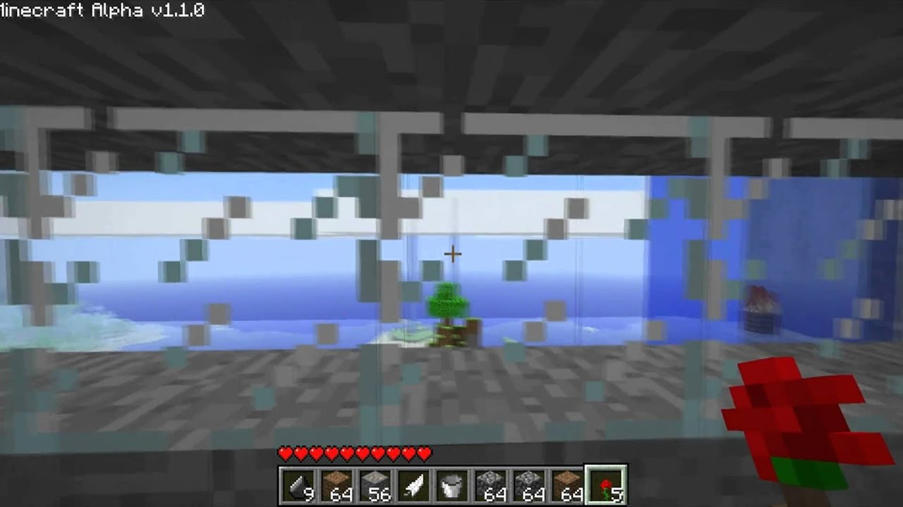 Minecraft Alpha - My House - YouTube