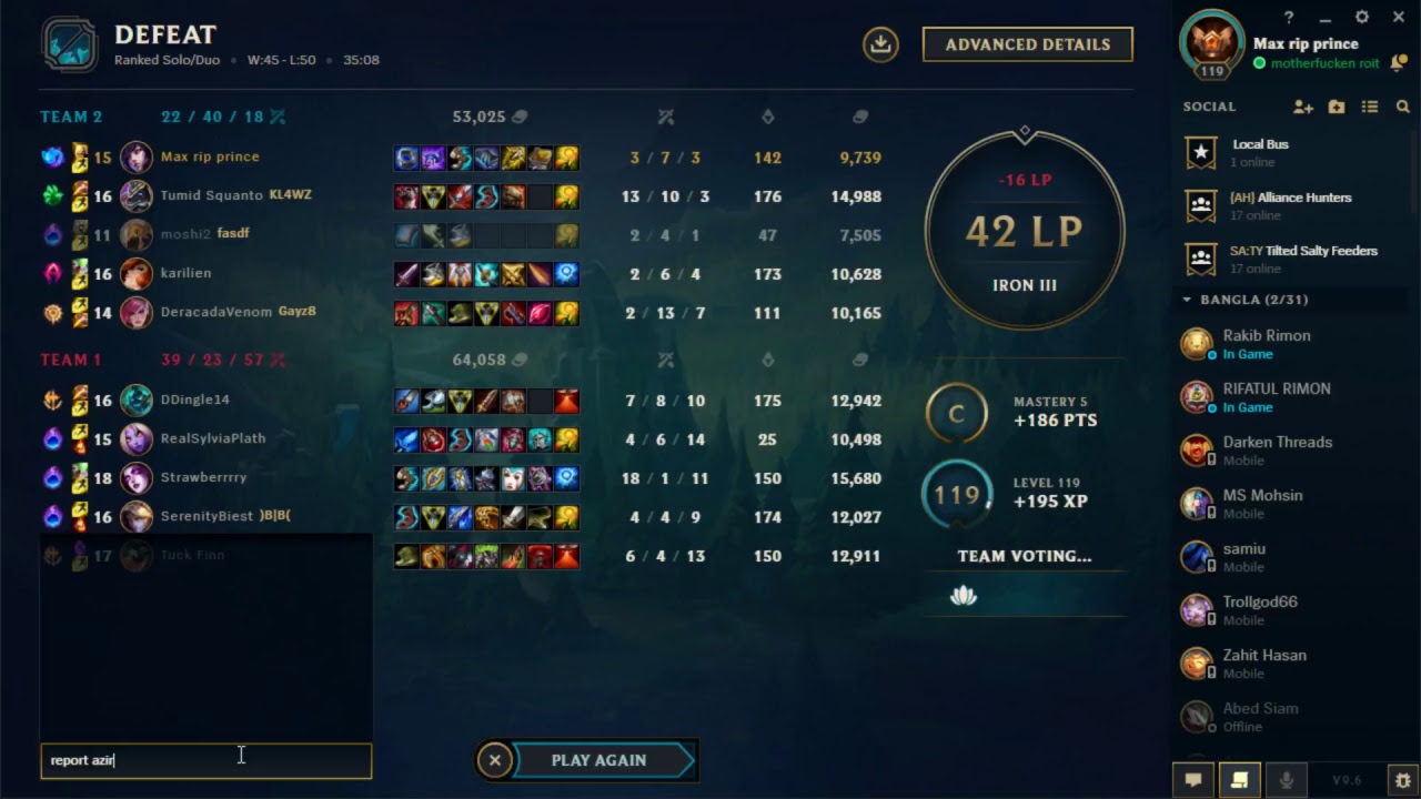 League Of Legends Skills Master..😎Playing Rank/Solo With Amazing Skills ...