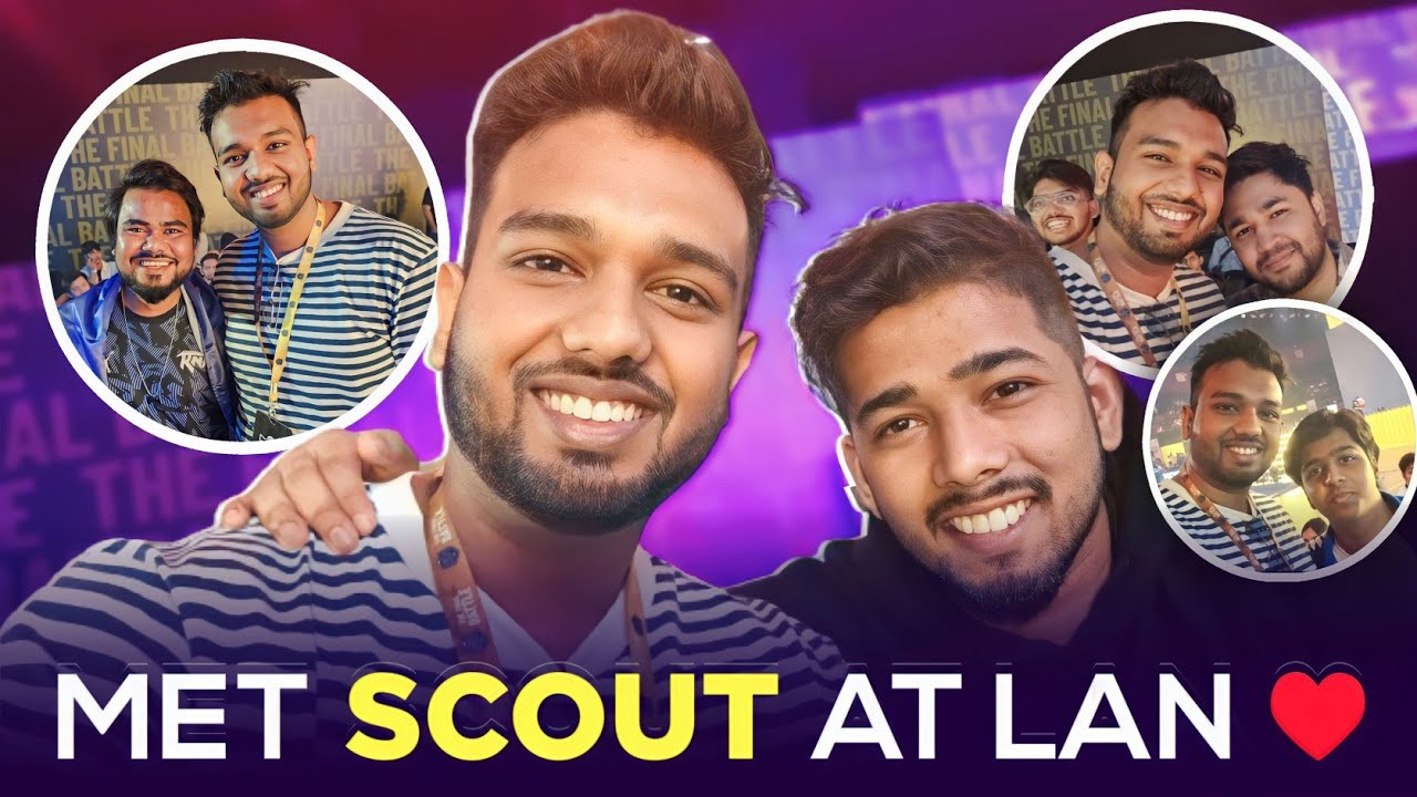 MEETING The LEGENDS Of BGMI At The BGIS FINALS LAN EVENT DAY 1 - YouTube