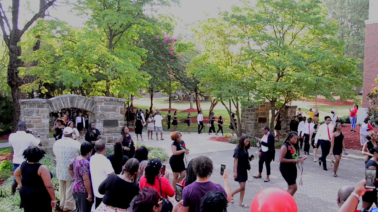 2019 WSSU RamWalk: Through the Arches Processional - YouTube