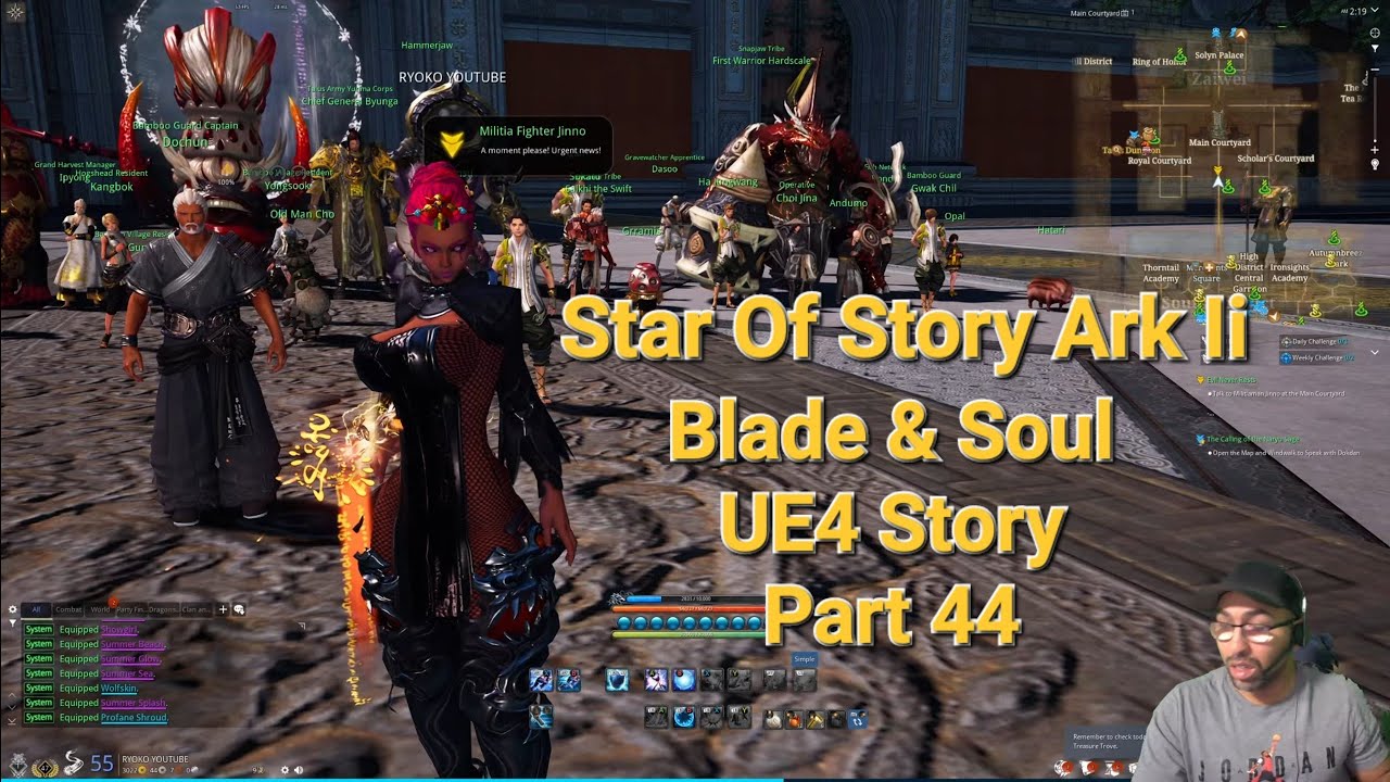 Blade & soul UE4 story part 44 act 2 - YouTube
