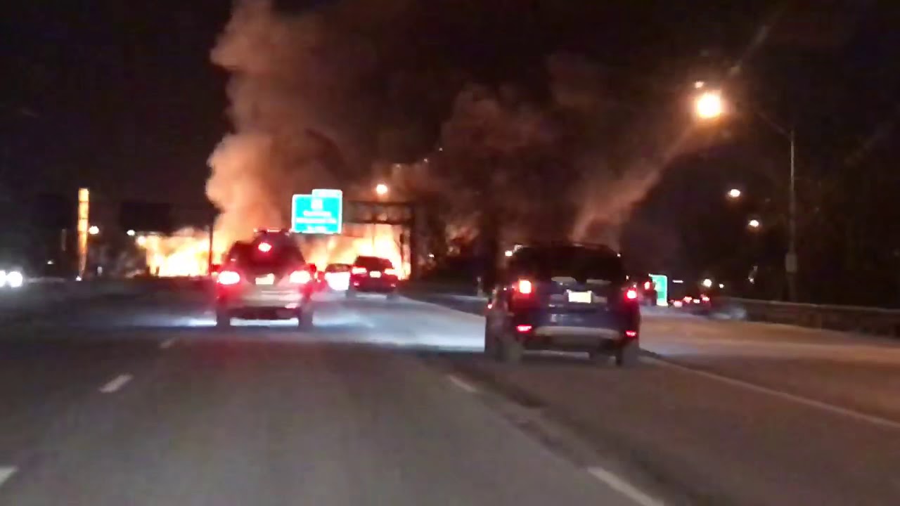 Marcal factory fire - YouTube